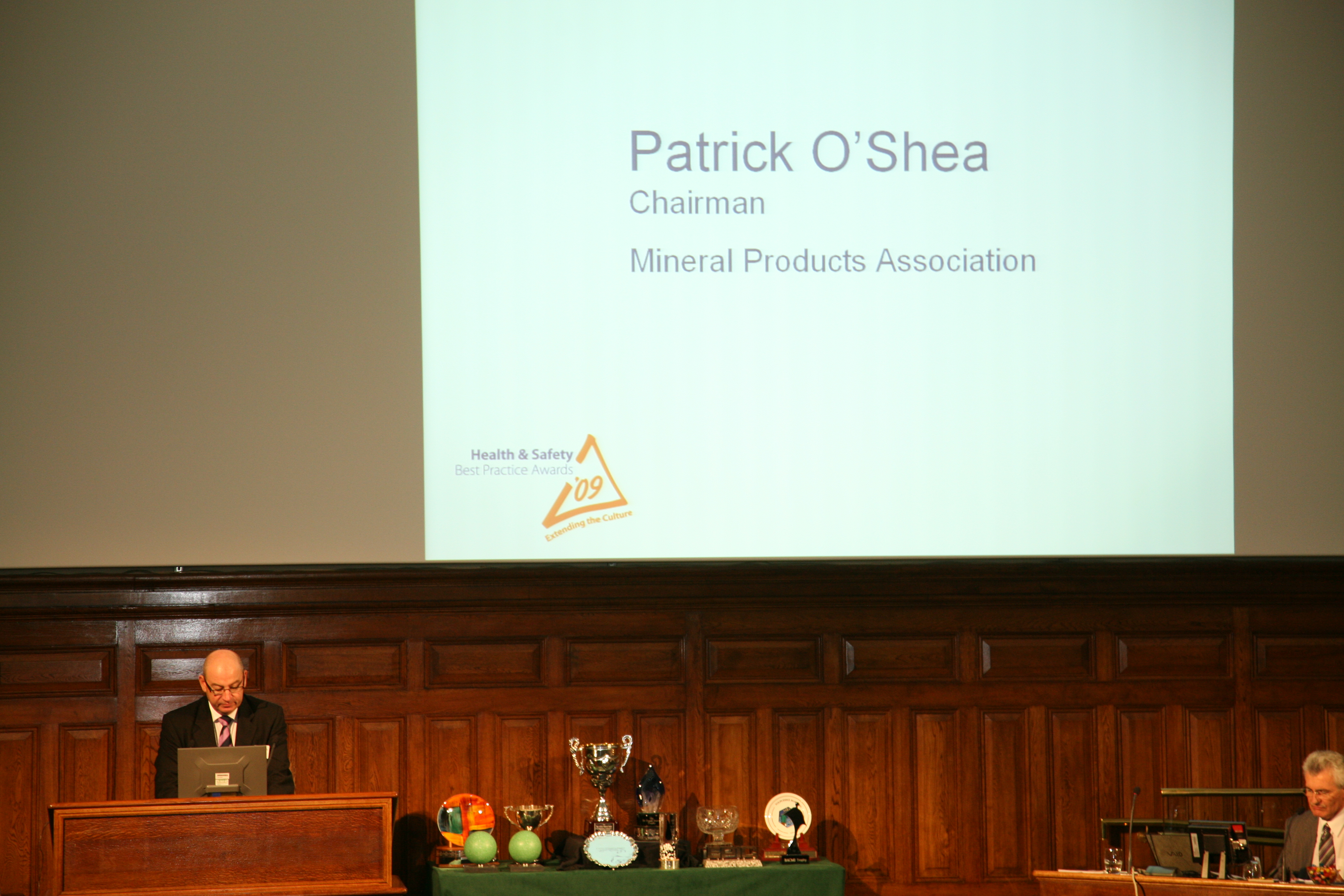 Speakers - Patrick O'Shea, Chairman MPA