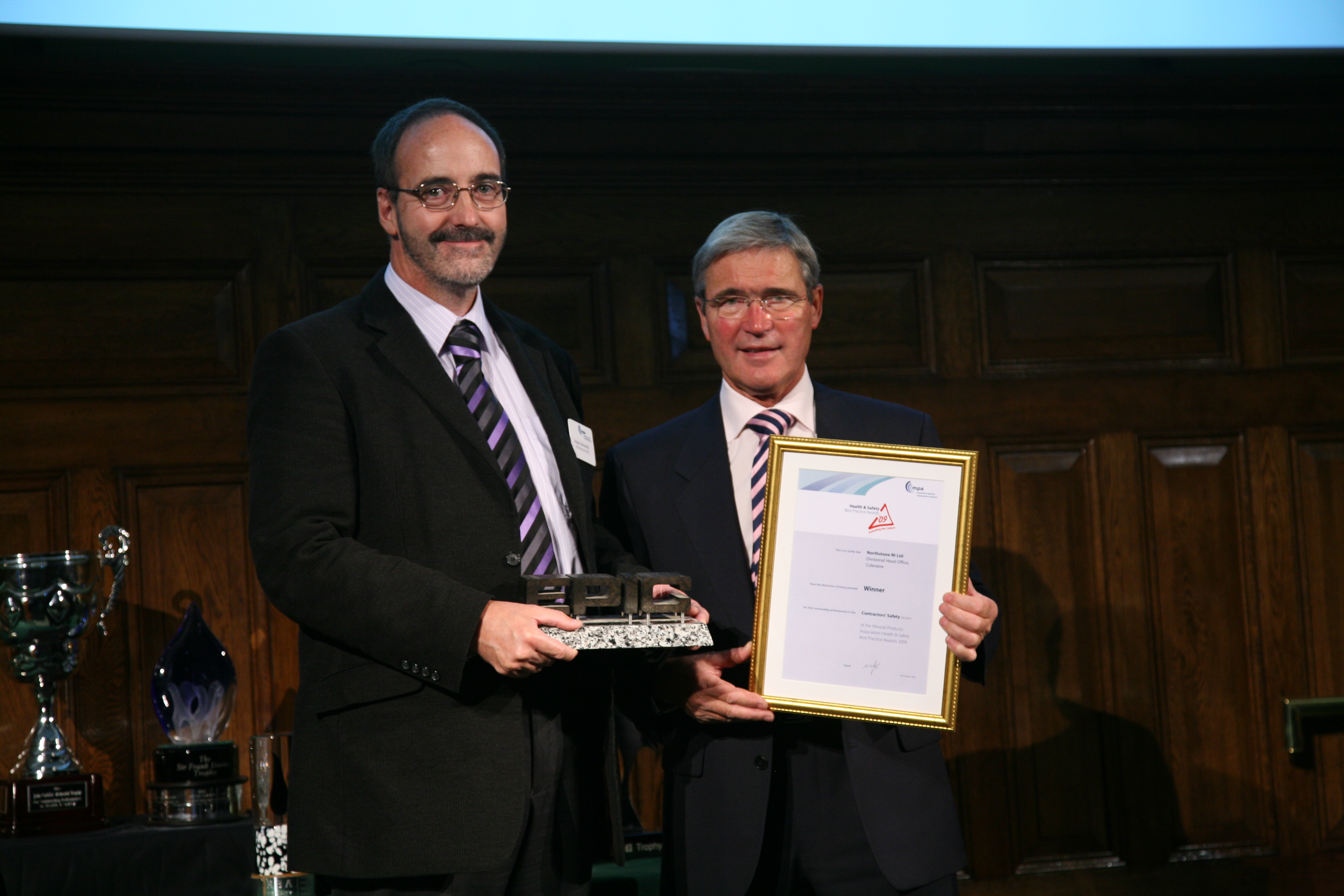 Winners - Northstone NI Ltd - EPIC Trophy